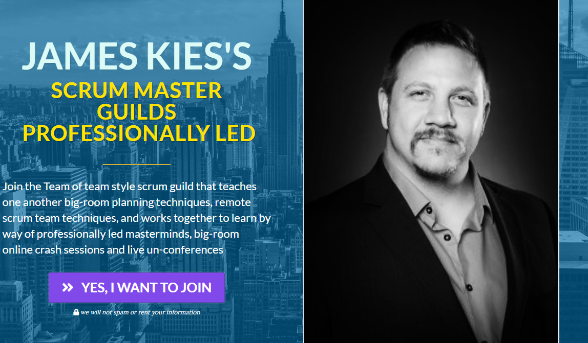 Scrum Master Guilds - Professionally Led